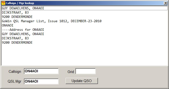 Using QRZ and QRZ.COM with DX4WIN
